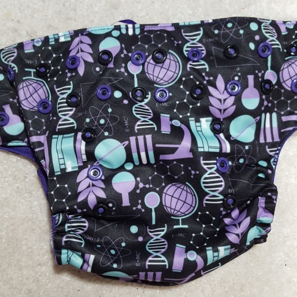 Other | Nwt Laboratory Print Pocket Cloth Diaper | Poshmark